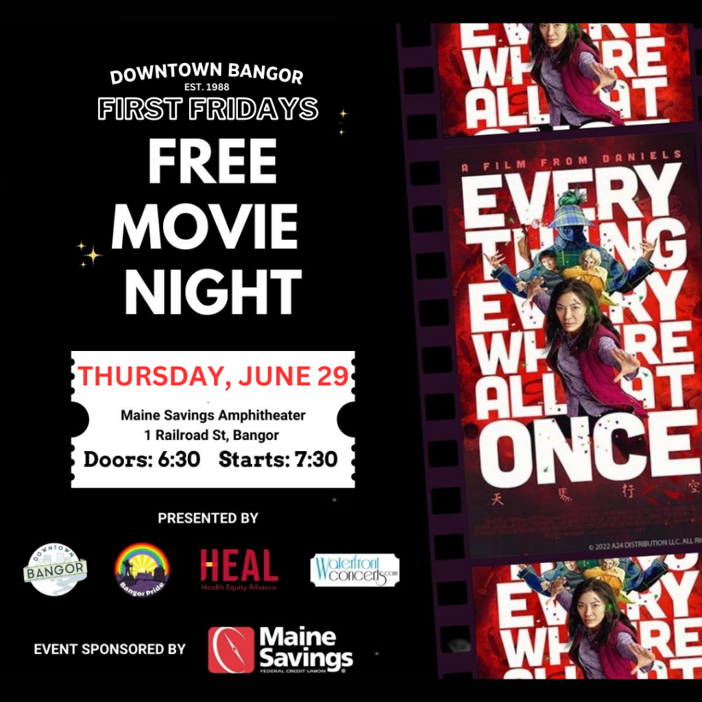 FREE Movie Night Showing Everything Everywhere All At Once - Bangor ...